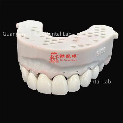 China Fully Glazed Polished Zirconia Low Plaque Accumulation Protect Opposing Teeth for sale