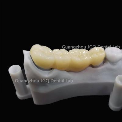 China High Strength Custom Zirconia CNC Fabricated Certified Dental Materials for sale