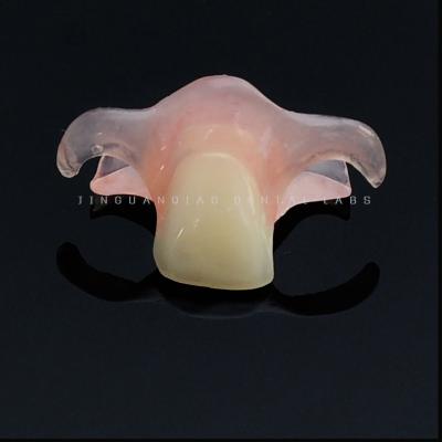 China Valplast Flexible Denture Invisible Base Similar Natural Gum Color Persistent Color Change for sale