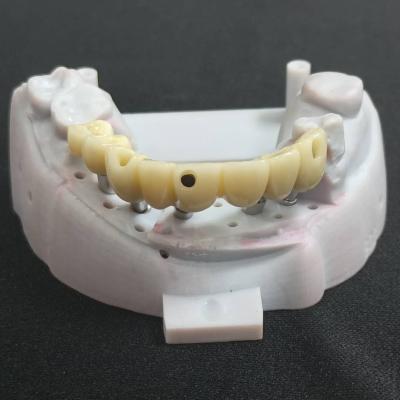 China Customized Dental Implant Guides and Dentures 3D Laser Printing CE FDA Certified for sale
