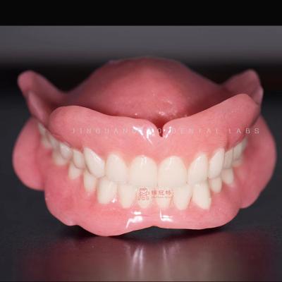 China Customized Removable Dentures 3D Laser Printing CE Certified for Secure Fit for sale