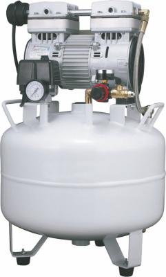 China compressor van de de Olie Vrije Tandlucht van 0.8HP 30L de Elektrische Stille voor het Ziekenhuis Te koop