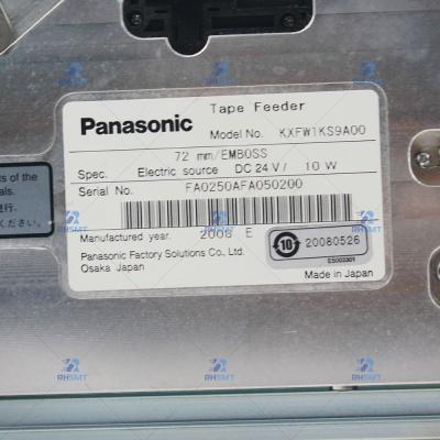 China PANASONIC CM 72MM FEEDER KXFW1KS9A00 Panasonic onderdelen Te koop