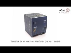 ASM SIPLACE / SIEMENS 24V 40A 960W 3-phasige Stromversorgung QT40 241 P/N: 03102840