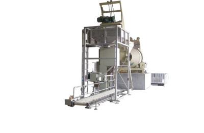 China XYC-Q50B popcorn packaging machine and seasoning bagging machine / cylinder weighing scale for sale