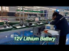 1C courant de charge maximal 12v batterie lithium-ion Smart BMS batterie lithium-phosphate 1000 cycles
