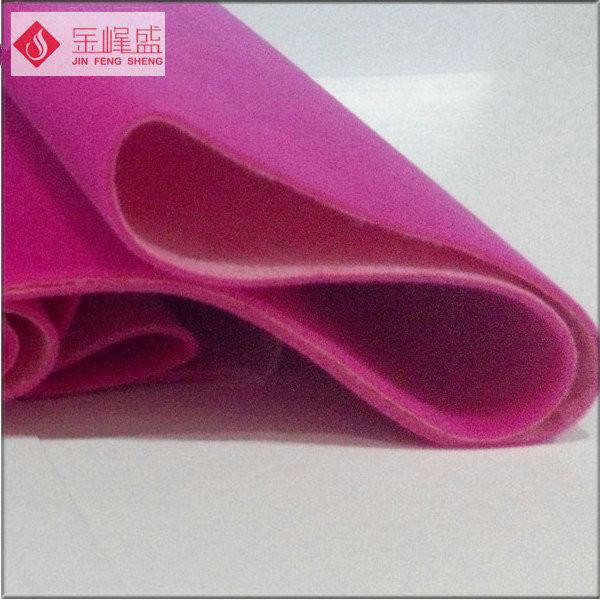 Quality Rose Polyester Flocked Velvet Fabric Decorating 1.5m Width Plain Type for sale