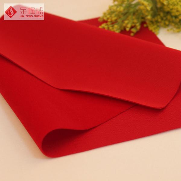Quality Multicolor Knitted Flocked Velvet Fabric , 100% Polyester Flocking Fabric for sale