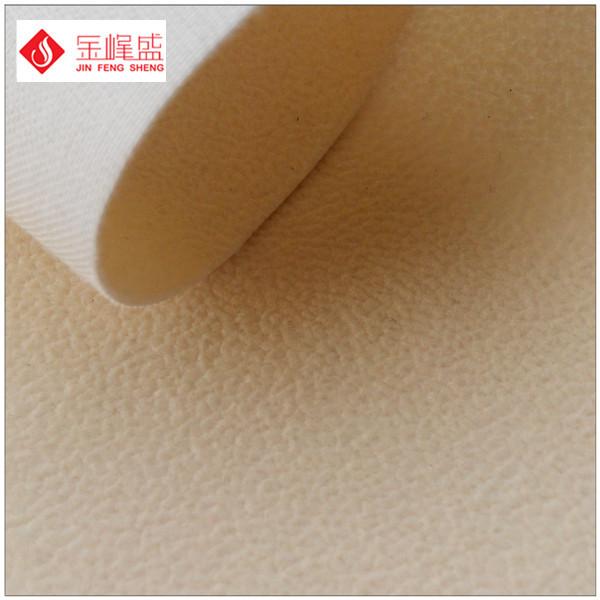 Quality Spunlace Pig Pell Flocking Fabric , 152 CM Width Zeer Tricot Lining Fabric for sale