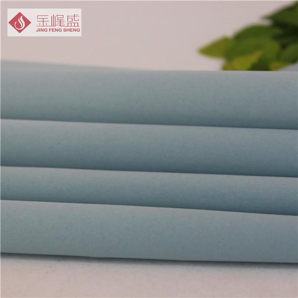 Quality Soft Custom Blue Flocked Velvet Fabric Spunlace For Package for sale