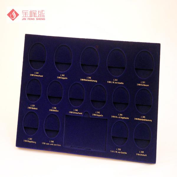 Quality EVA Flocking Jewelry Box Liner Fabric Durable Plain For Gift Boxes Inner for sale