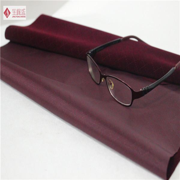 Quality Anti-Static Velvet Upholstery Fabric , Tricot Knitted Taffeta Flocked Fabrics for sale
