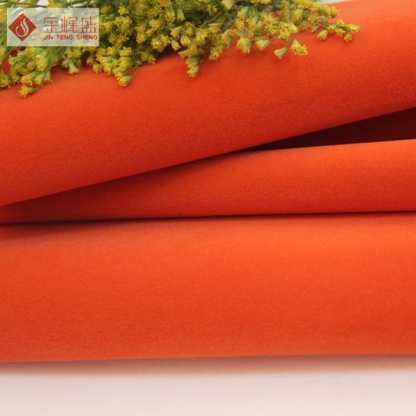 Quality Jewelry Box Polyester Velvet Fabric for sale