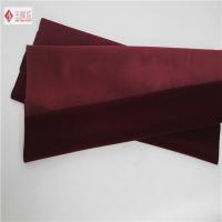 Quality Cotton / Rayon Upholstery Velvet Fabric Flocking for Sofa / Chair / Furniture for sale