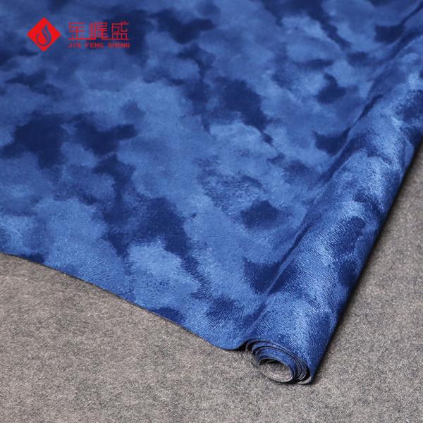 Quality Dark Blue Flock Fabric For Package Box 57" 58" for sale