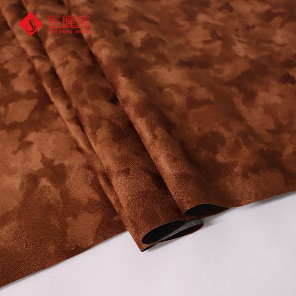 Quality Brown Jewelry Box Linner Material Flock Fabric Paper for sale
