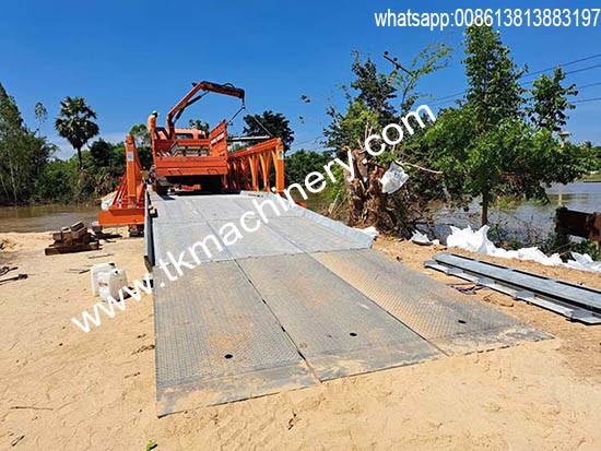 Quality Emergency Steel Bridge Disaster Bridge Truss Bridge Rescue Bridge Compact 200 for sale