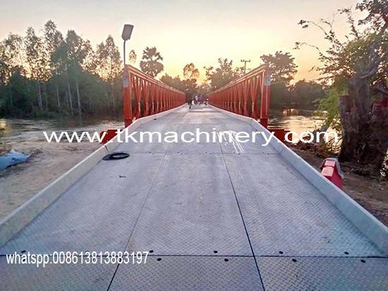 Quality Emergency Steel Bridge Disaster Bridge Truss Bridge Rescue Bridge Compact 200 for sale