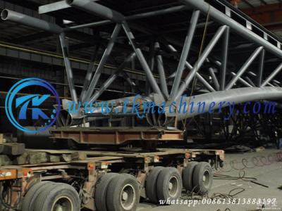 China Steel Pedestrian Bridge Steel Footway Bridge Long Span Heavy Load Long Span for sale