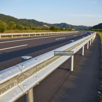 China Hot-dip Galvanized W-beam Guardrail M180 with 310mm Width for Low Maintenance Highway Safety for sale