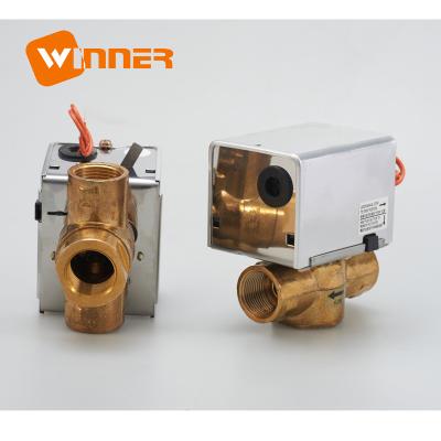 Китай Шариковый клапан солнечной системы электрический сработанный, 220ВАК 3/4" моторизовал клапан зоны продается