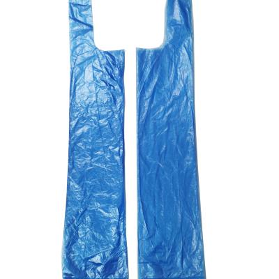 China Disposable Good Quality Recycled Poly Plastic T-Shirt Bags Garbage Bag for sale