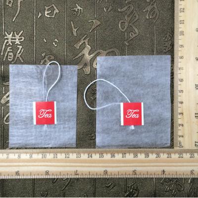China E1002 7.5*9cm High quality heat-seal corn fiber empty tea bag for sale
