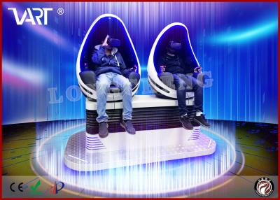 China 3DOF Bioskoop van Seat 9D VR van de platformmotie de Dubbele met 19 Duimtouch screen Te koop