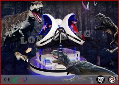 China Three-Seater 9D VR Bioskoop van arcadespelen/VR-Simulator van de Eistoel met 360 Graadomwenteling Te koop