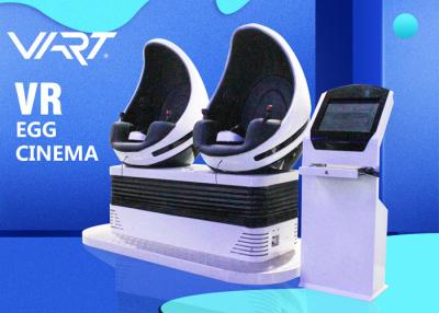 Cina 360 cinema nel DUBAI, doppi giocatori di rotazione 9D VR di grado che stupiscono la sedia delle montagne russe 9D VR in vendita