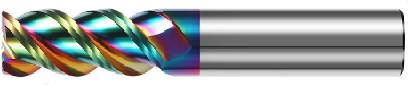 Quality A20 3R Round Nose Milling Cutter 20mm Solid Carbide Three Flute End Mill for sale