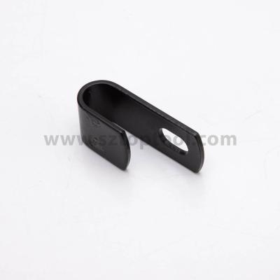 中国 OEM Bolt & Screws Stamped Metal Bracket Zinc Blue Metal Stamping Parts 販売のため