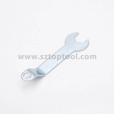中国 Pressed Steel Double Ended Wrench Zinc Plated Stainless Steel Spanner 販売のため
