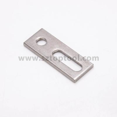 中国 Solar Fixings Adapter Plate Stainless Steel Stamping Parts Zinc Plated 販売のため
