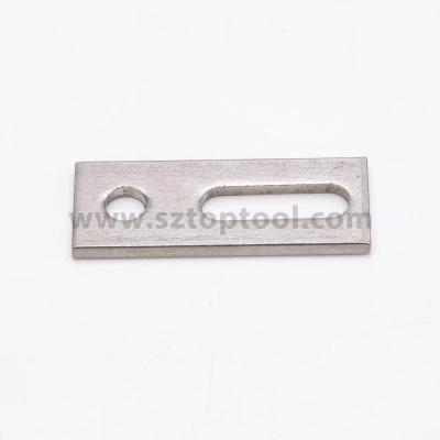 中国 Solar Fixings Adapter Plate Stainless Steel Stamping Parts Zinc Plated 販売のため