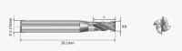 Quality OEM Four Flute Router Bits 1mm-10mm Cnc PCB Milling Bits For Milling Flate for sale