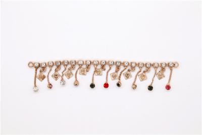 China Hand Welded buckle Chain of Hardware,Ladies sandals chain copper /iron gun/nickel/gold for sale