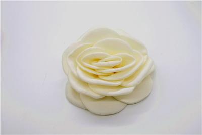 China accesorios hechos a mano flor hecha a mano / zapato de novia de boda decorativo Encaje satén negro, blanco, rojo, azul oscuro en venta