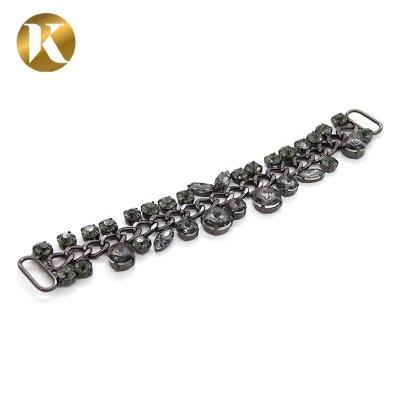 New Design Shoe Crystals Decorations Jewelry Chain Buckle For Women