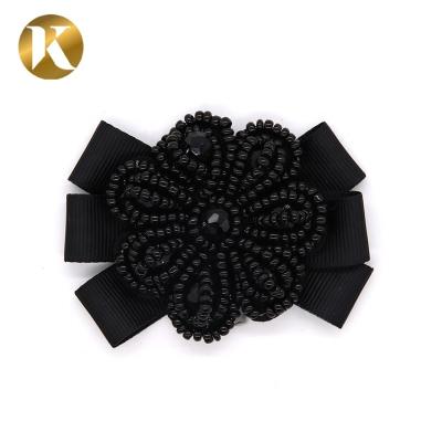 Diamante de moda Satin cinta de flores de estilo de la moda Accesorios de zapatos