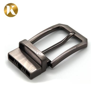 China Wenzhou KML Best quality mult color simple zinc alloy reversible pin belt buckle promotion for sale