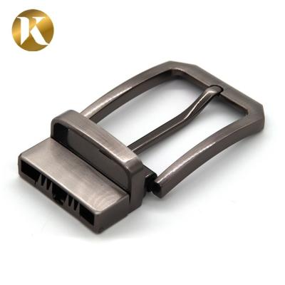 China Wenzhou KML Best quality mult color simple zinc alloy reversible pin belt buckle promotion for sale