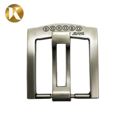 China Wenzhou KML High Quality Durable 40mm Unisex Metal Zinc Alloy Pin Belt Buckle for sale