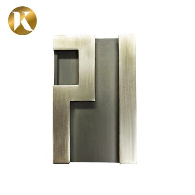 35mm unregelmäßige Gürtelschnallen Neuer Stil mit individuellem Design