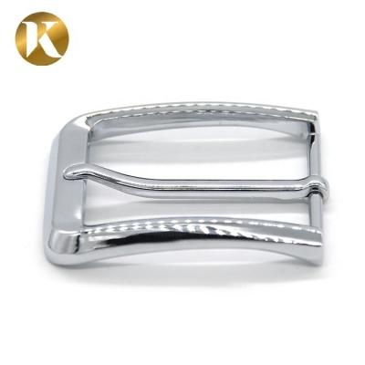 China Professional Durable Silver Belt Buckles Simple Style With Smooth Surface for sale