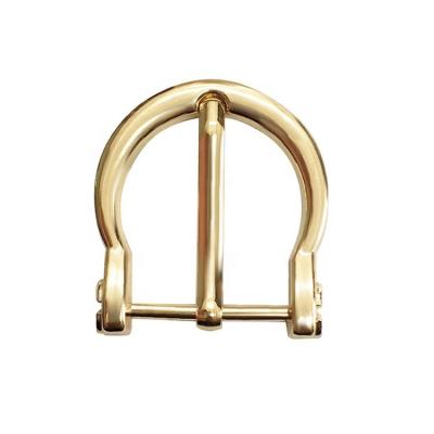 Cinturón de placas de oro semicircular con hebillas de 25 mm estilo de moda para mujer / mujer