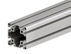 China Pipeline Extruded T Slot Aluminium Profile 80 - 90 Series 8 - 8840Z for sale