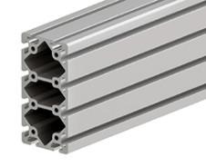 China Pipeline Extruded T Slot Aluminium Profile 80 - 90 Series 8 - 8840Z for sale