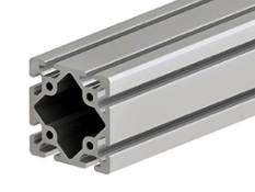 China Pipeline Extruded T Slot Aluminium Profile 80 - 90 Series 8 - 8840Z for sale