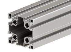 China Pipeline Extruded T Slot Aluminium Profile 80 - 90 Series 8 - 8840Z for sale